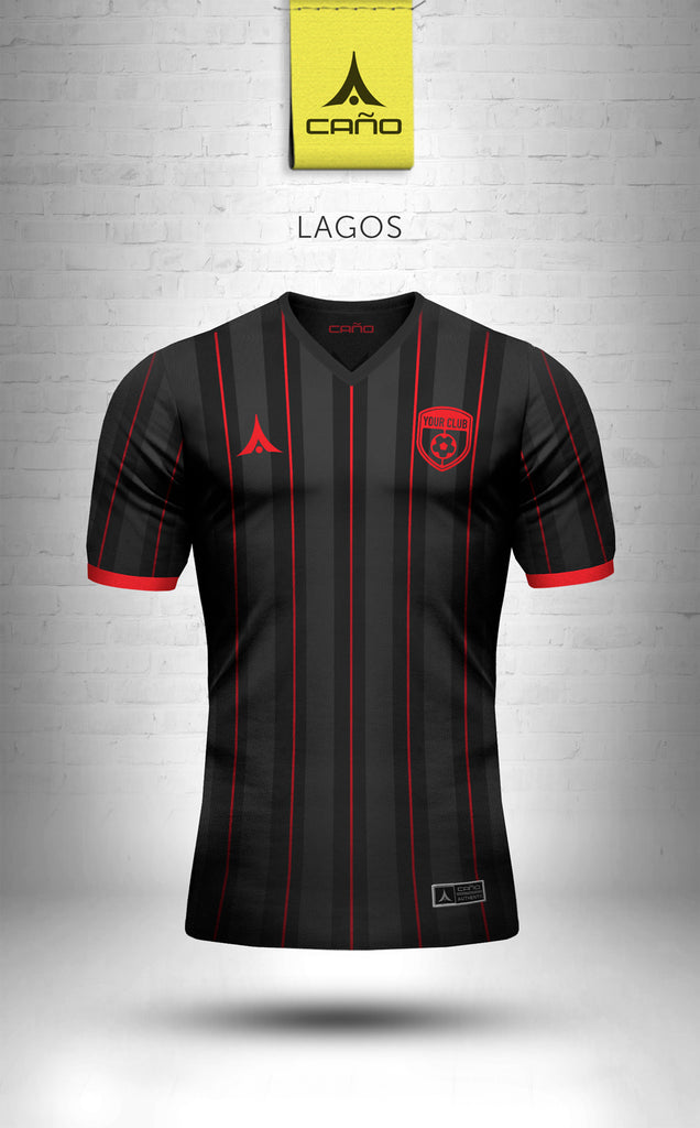 Lagos in black/red – Caño